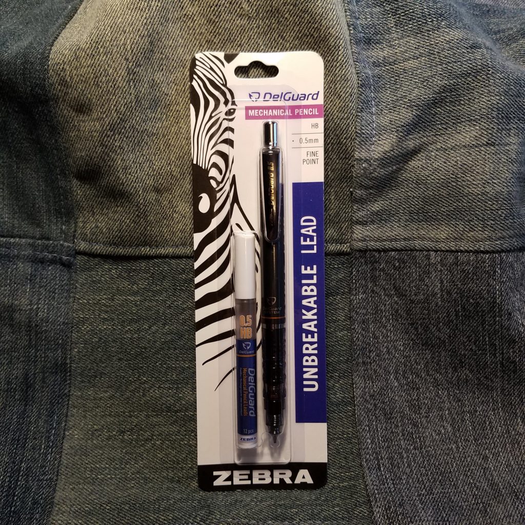 Review: Zebra Delguard Mechanical Pencil | Comfortable Shoes Studio