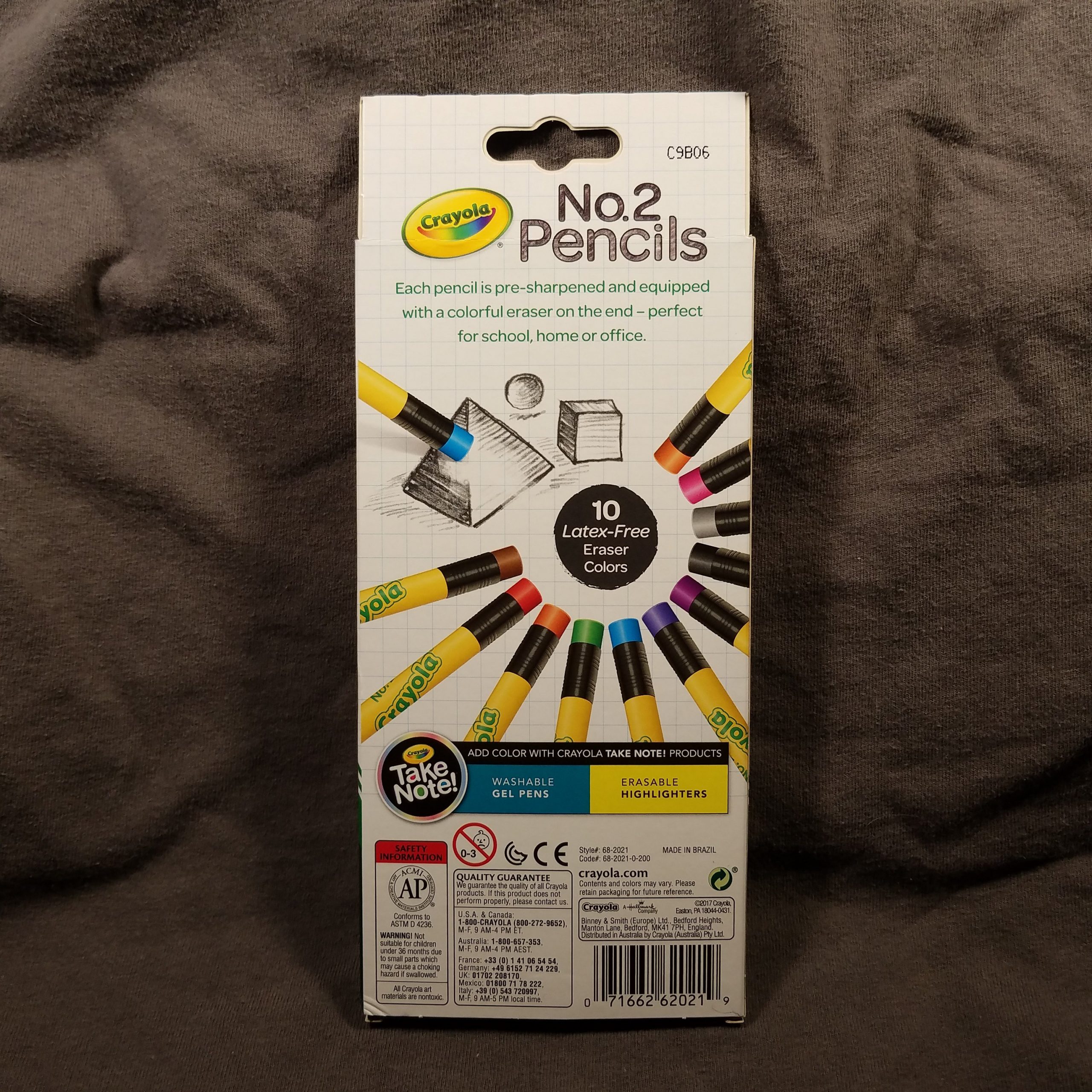 Review: Crayola Graphite No.2/HB Pencils | Comfortable Shoes Studio