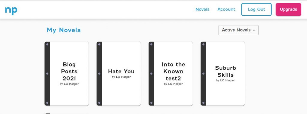 Review: NovelPad Cloud-Based Writing Tool Part 1 | Comfortable Shoes Studio