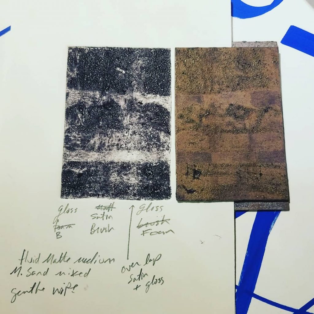 State of the Art: Collagraph Test Plates | Comfortable Shoes Studio