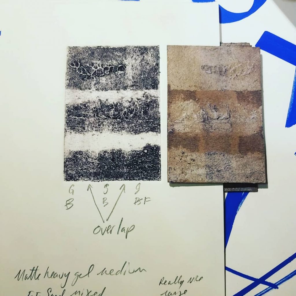 State of the Art: Collagraph Test Plates | Comfortable Shoes Studio